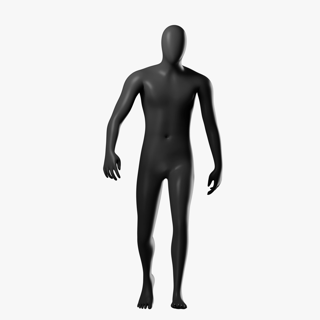 3D Model Animated Male Mannequin 02 - TurboSquid 2294590