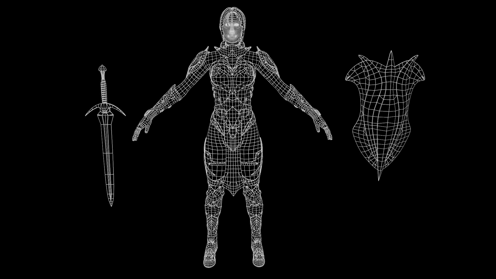 Body Helmet Shield 3D Model - TurboSquid 1693349