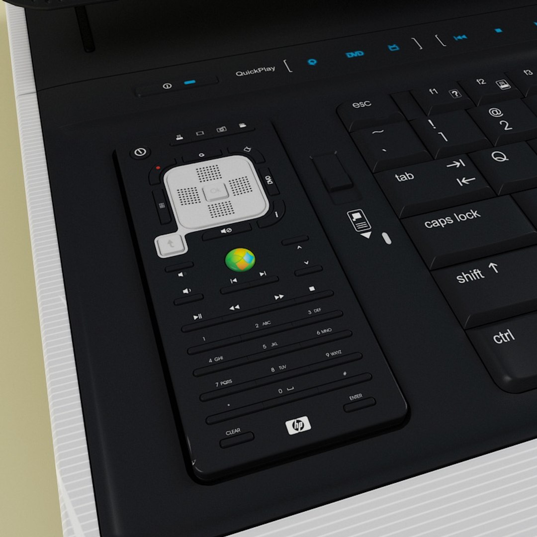 3d model hp pavilion hdx 9000