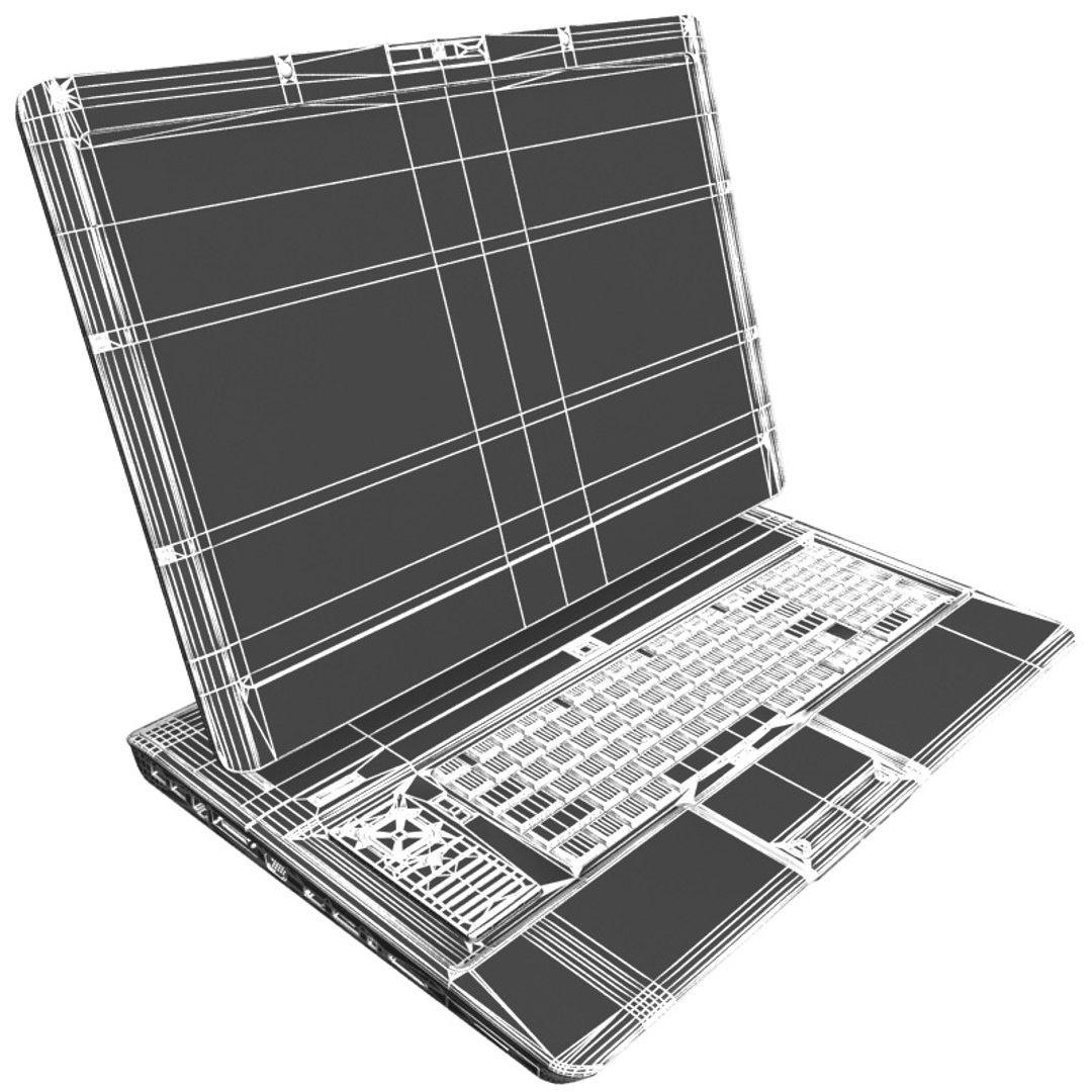 3d model hp pavilion hdx 9000