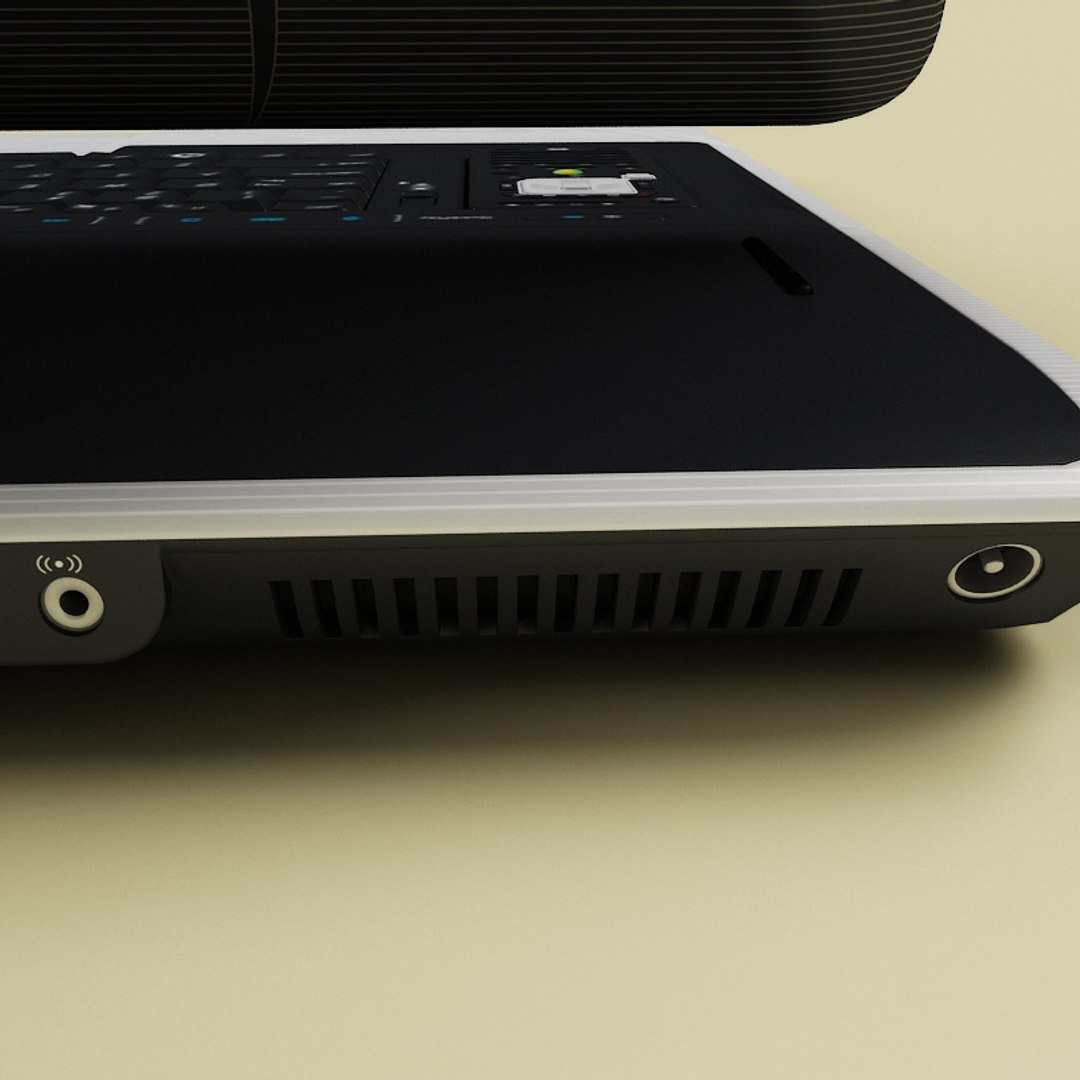 3d model hp pavilion hdx 9000