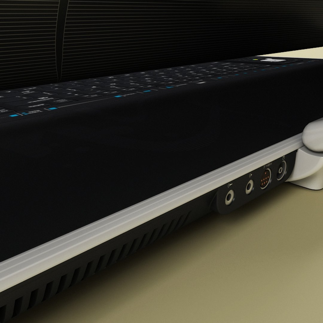 3d model hp pavilion hdx 9000