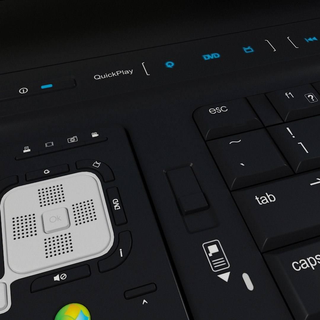 3d model hp pavilion hdx 9000