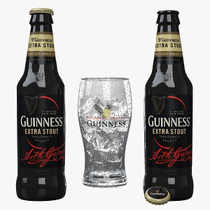 3D Glassware Guinness Models - Browse & Download Formats - TurboSquid