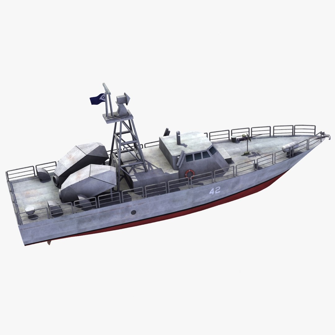 Dvora Class Patrol Boat Dwg