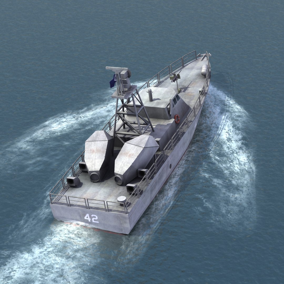 Dvora Class Patrol Boat Dwg