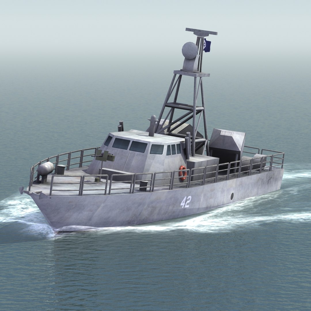 Dvora Class Patrol Boat Dwg