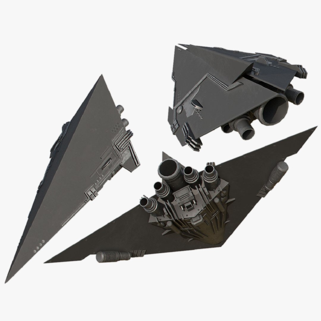 3D Model Alien Ship Collection - TurboSquid 2382222