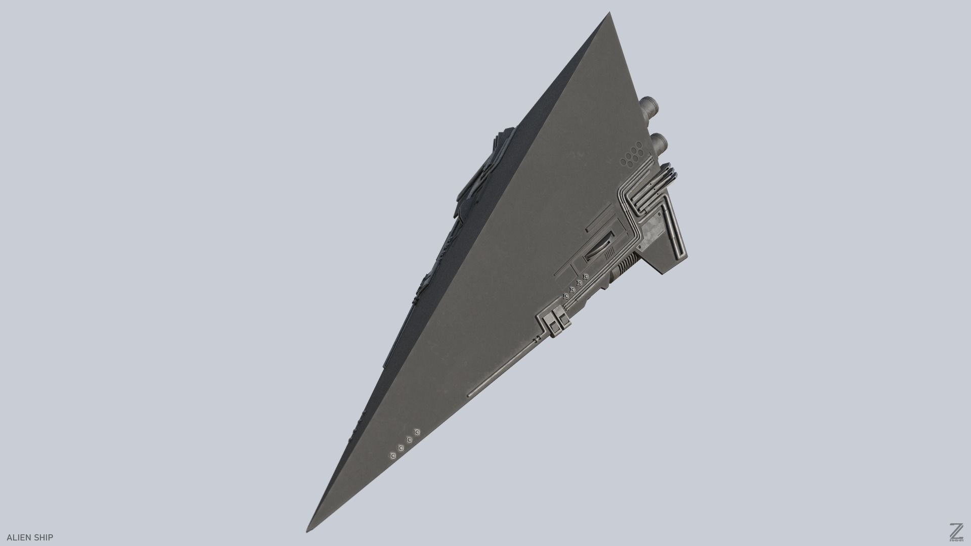 3D Model Alien Ship Collection - TurboSquid 2382222