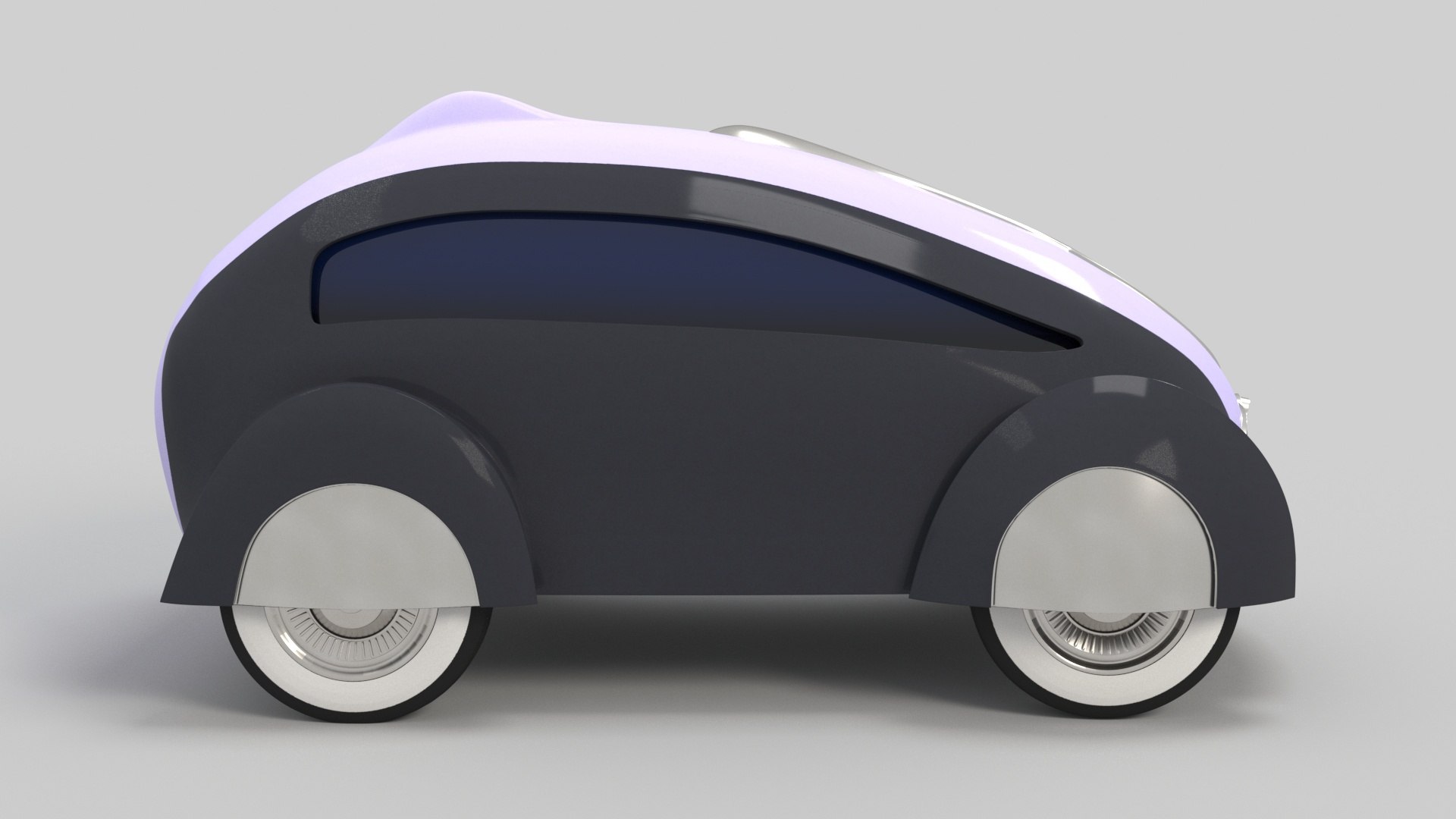 3D Sci Fi Concept Car Blue - TurboSquid 2171337