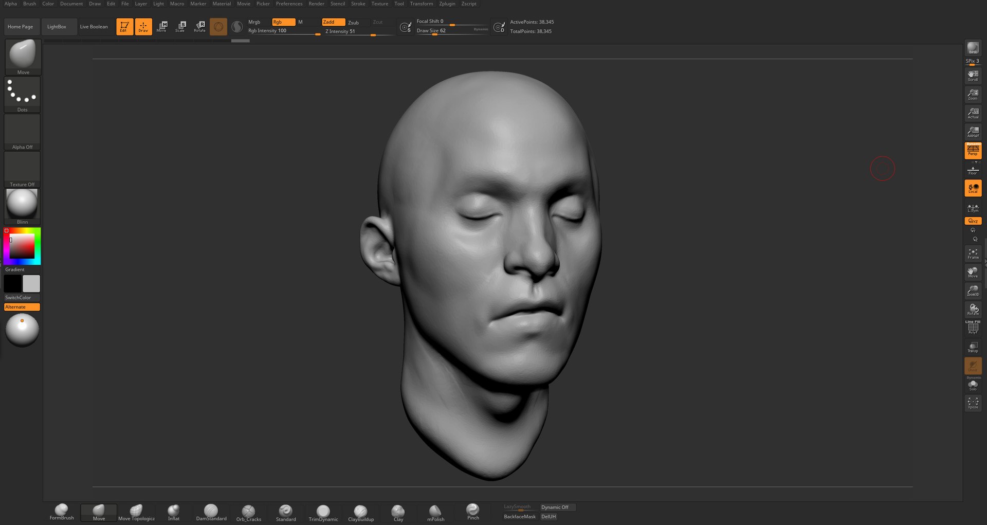 Free 3D Male Head Model - TurboSquid 1357522