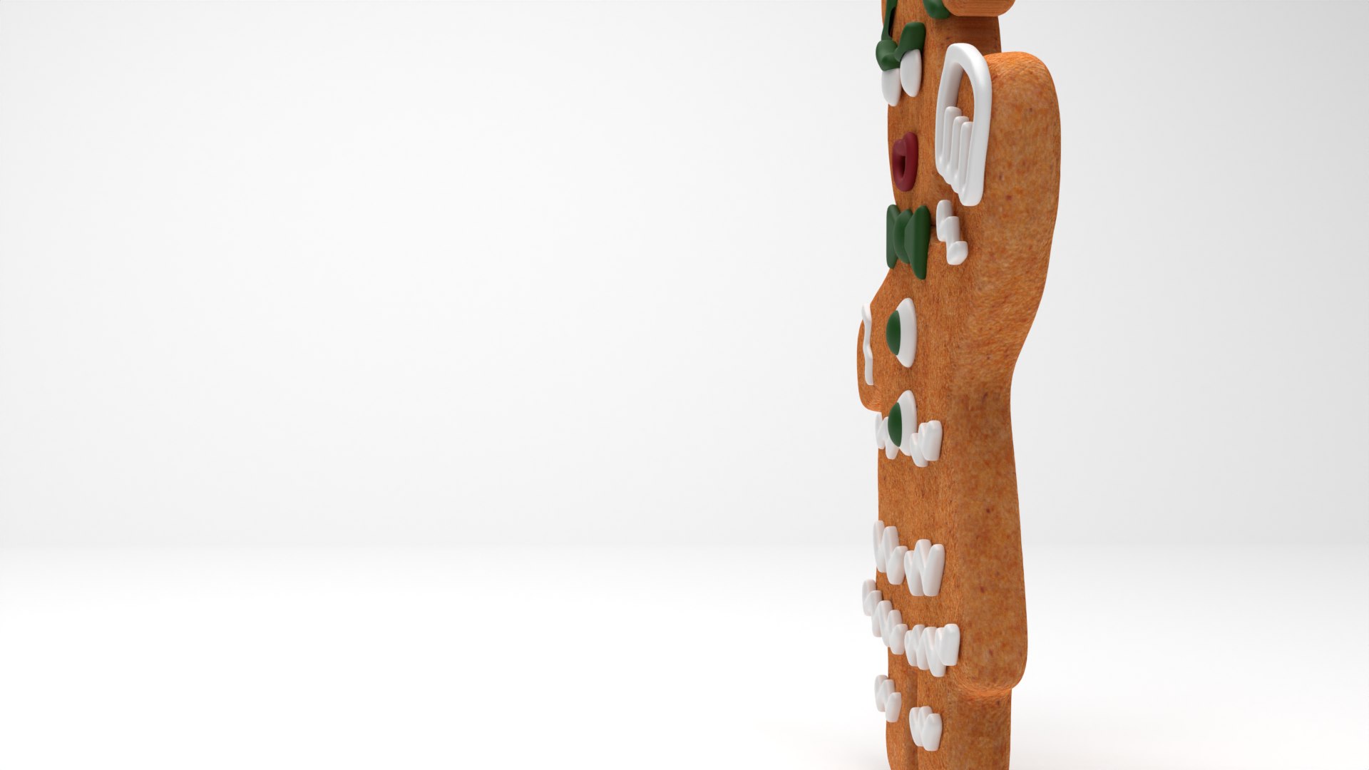 Angry Gingerbread Woman 3D Model - TurboSquid 1971129