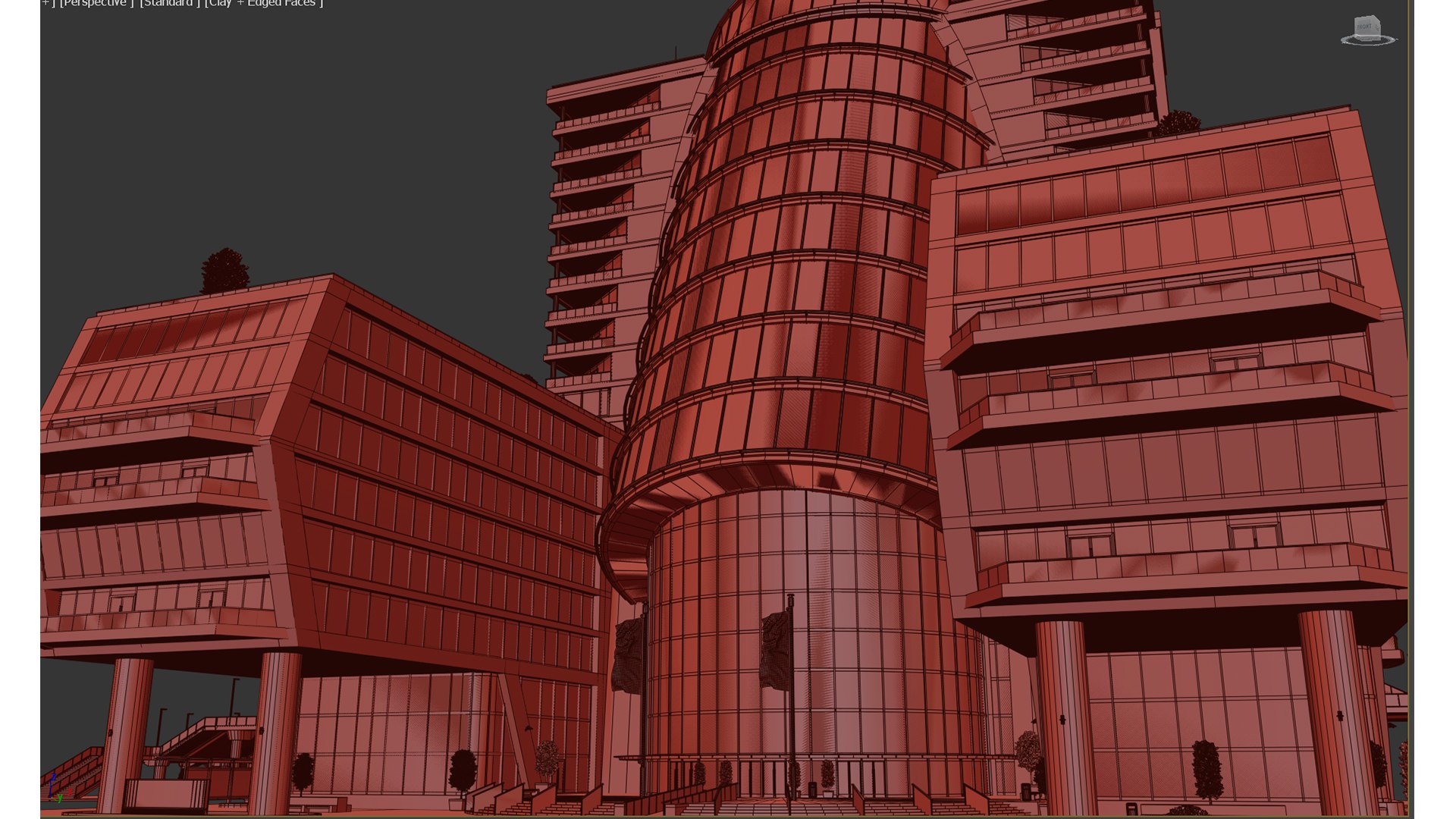 3D Future Tower 2 - TurboSquid 2106150