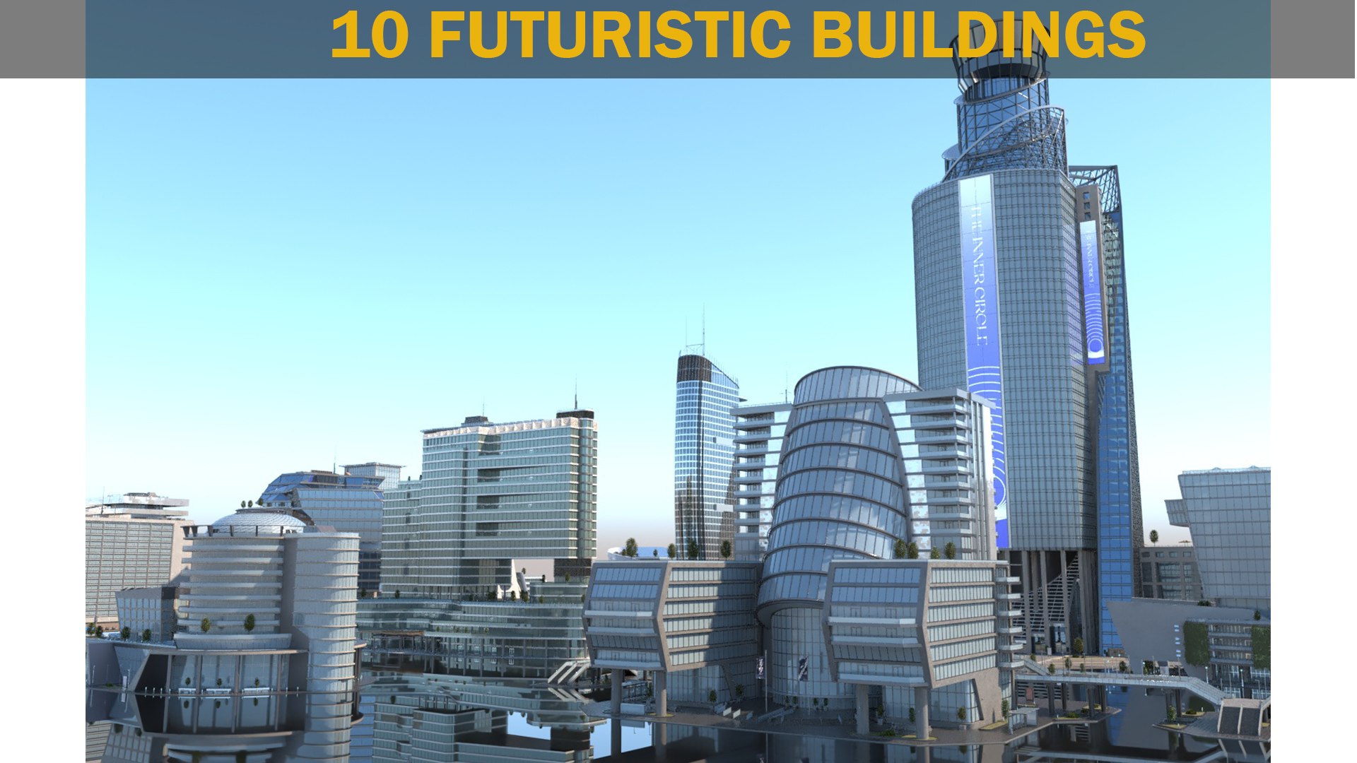 3D Future Tower 2 - TurboSquid 2106150