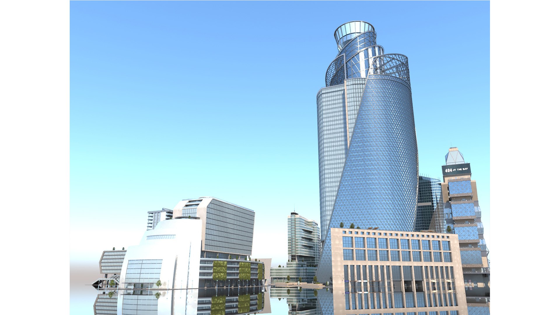 3D Future Tower 2 - TurboSquid 2106150