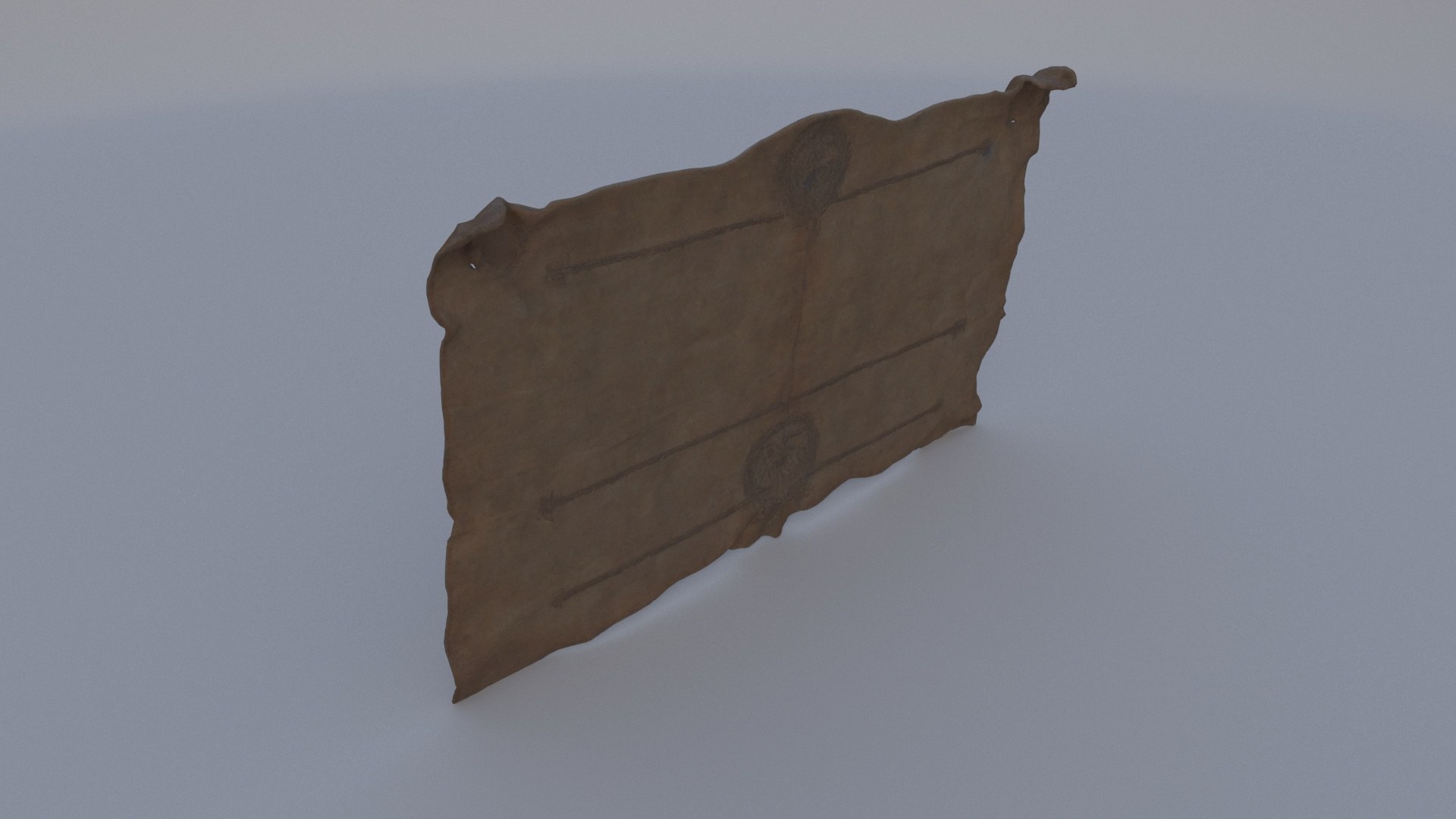 Faded Merchant Guild Charter 3D Model - TurboSquid 2327275