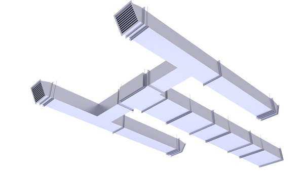 Ventilation Duct 43 3D 모델 - TurboSquid 2098092