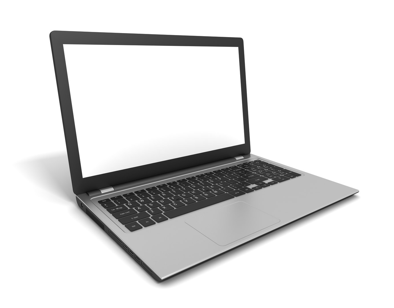 3d Generic Laptop Computer Model