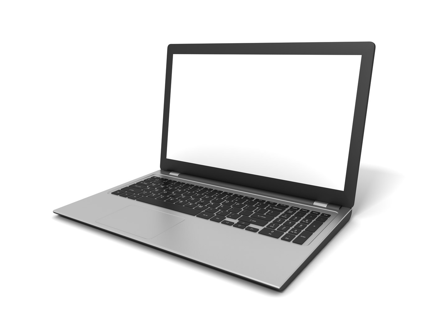 3d Generic Laptop Computer Model