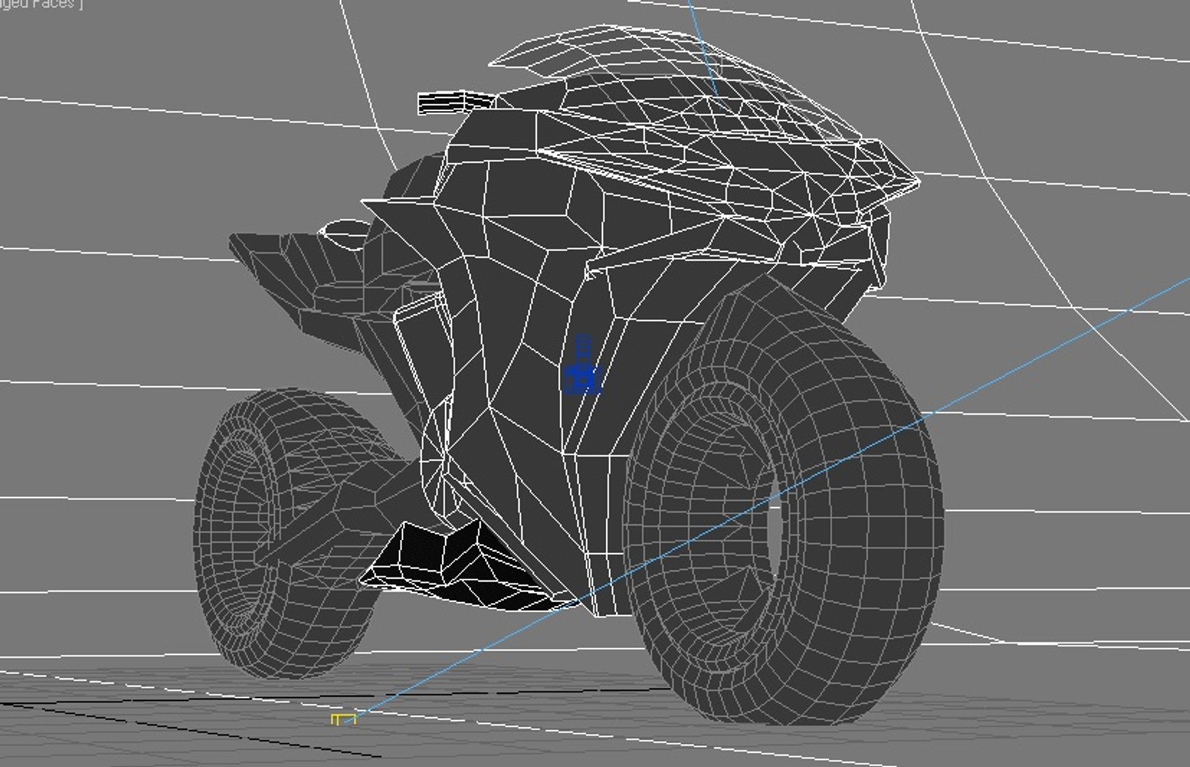 3d Model Futuristic Concept
