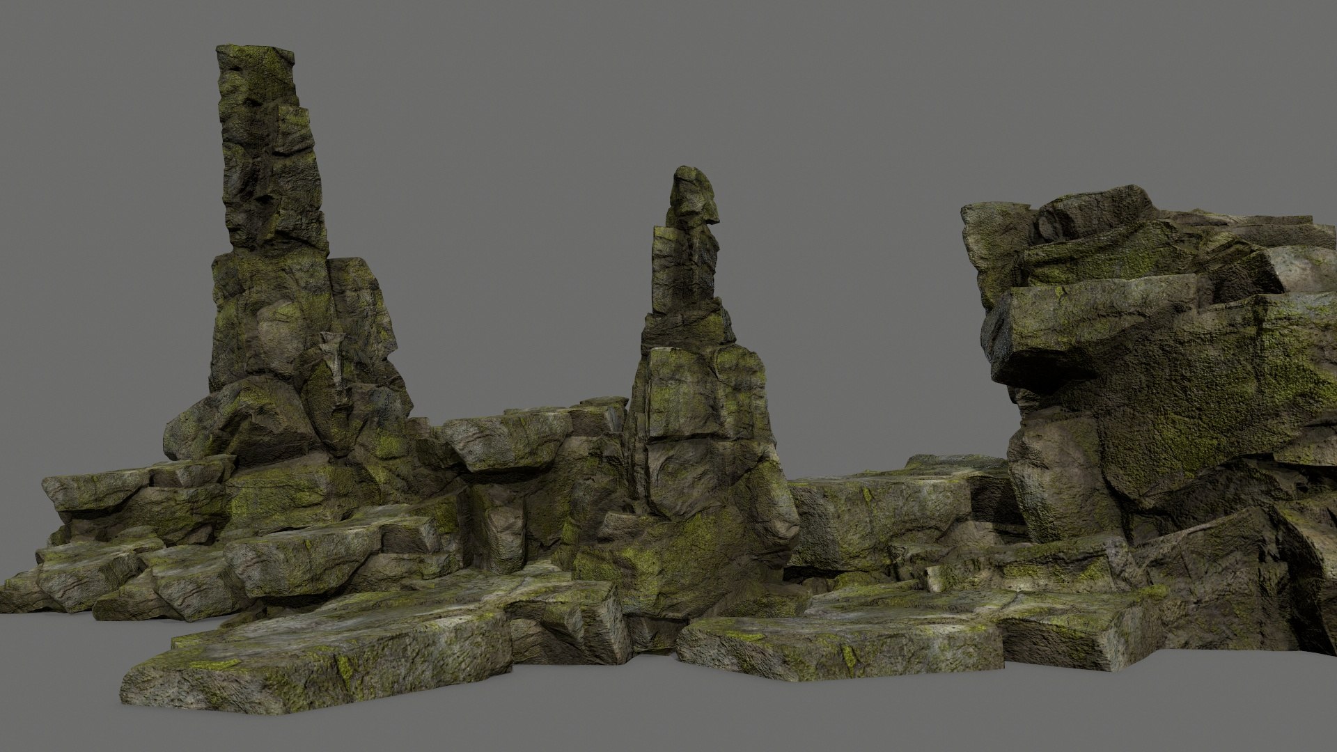 3D rocks - TurboSquid 2140193