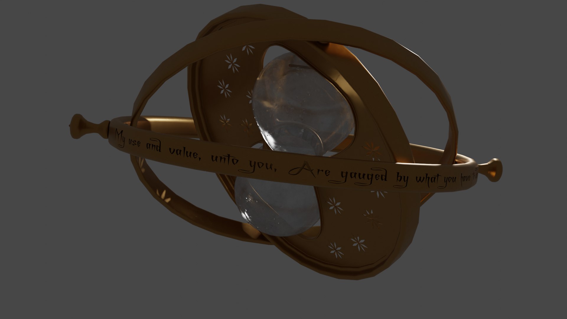 Time turner from harry potter 3D model - TurboSquid 2100201