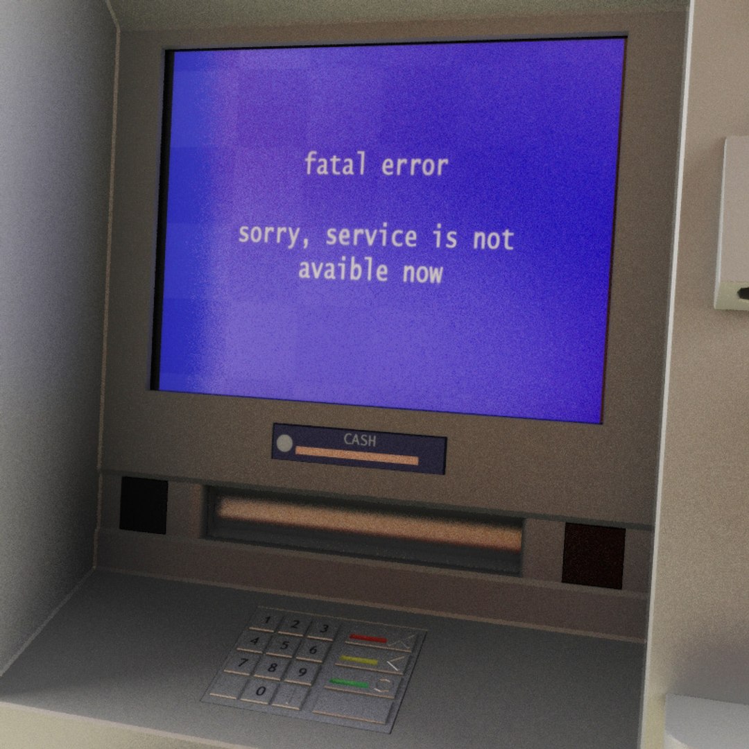 3d 3ds Atm Machine Procash 2100