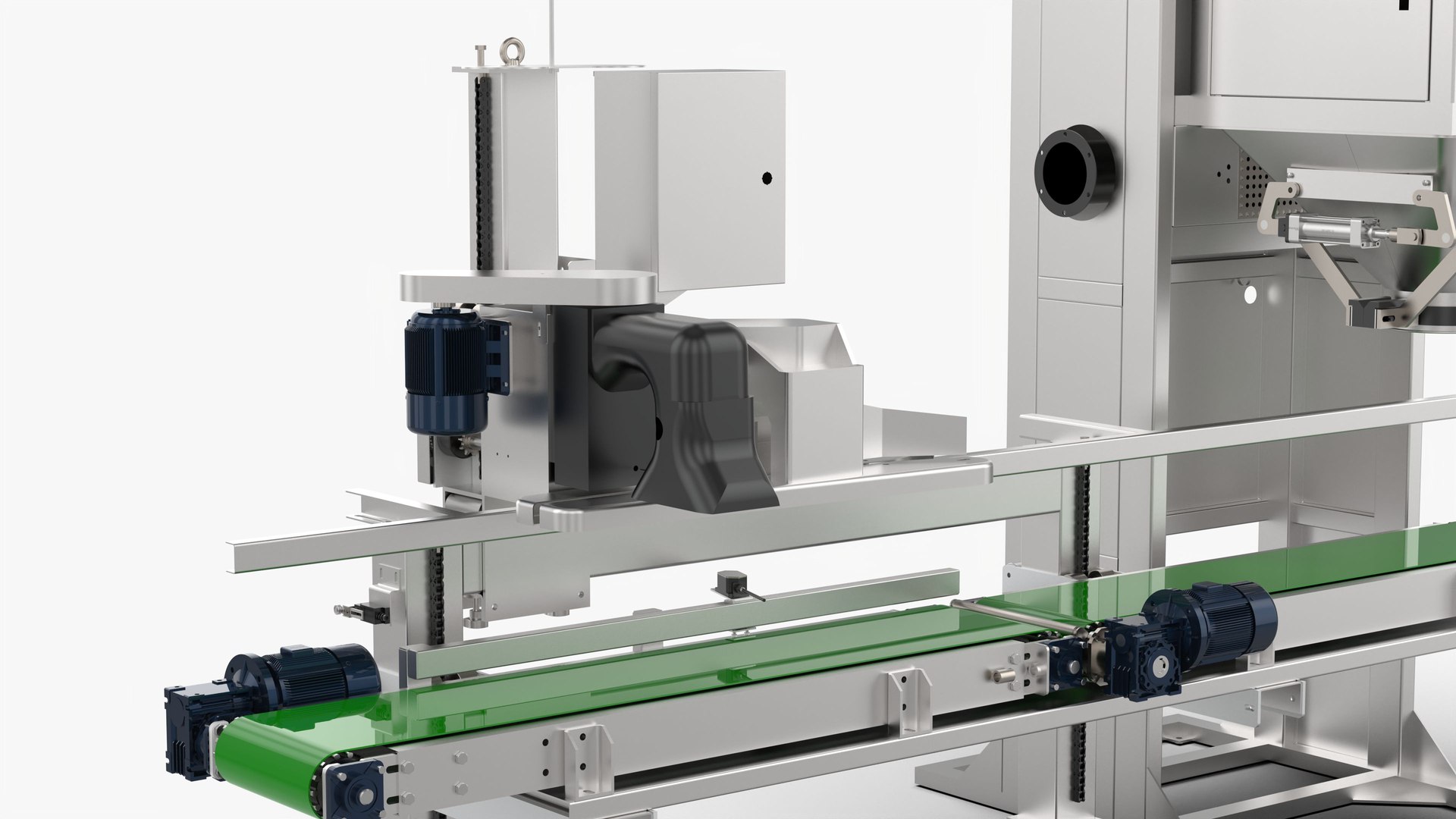 Automatic Quantitative Packaging Scale Machine 3D model - TurboSquid ...