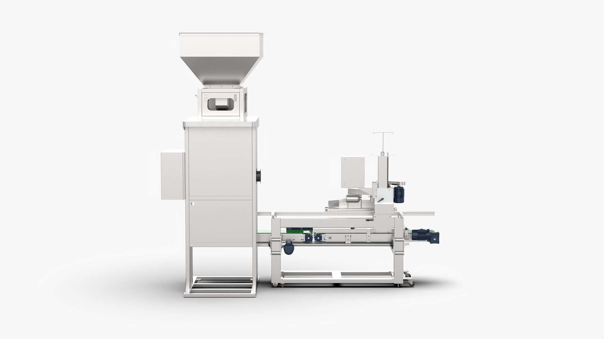 Automatic Quantitative Packaging Scale Machine 3D model - TurboSquid ...
