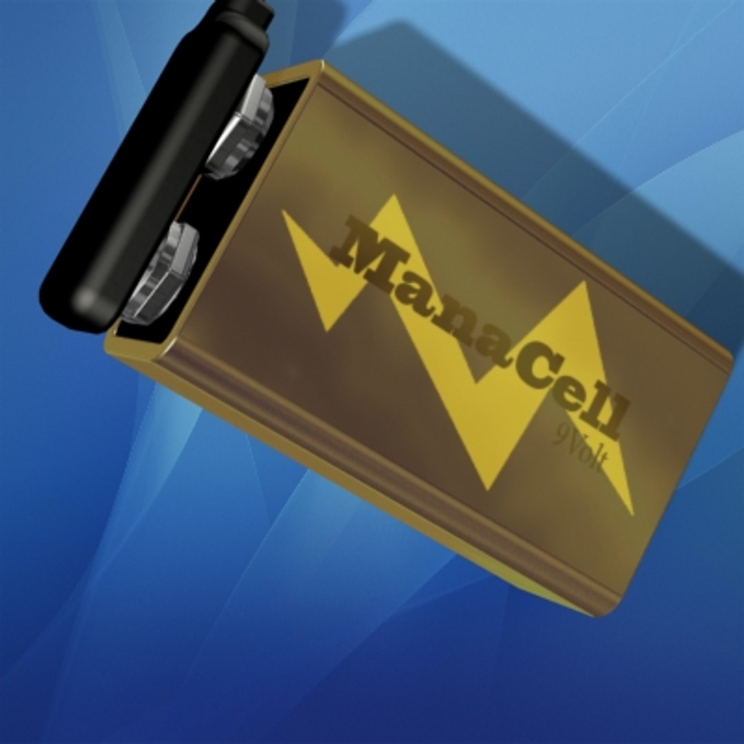 Battery Clips 3d Model