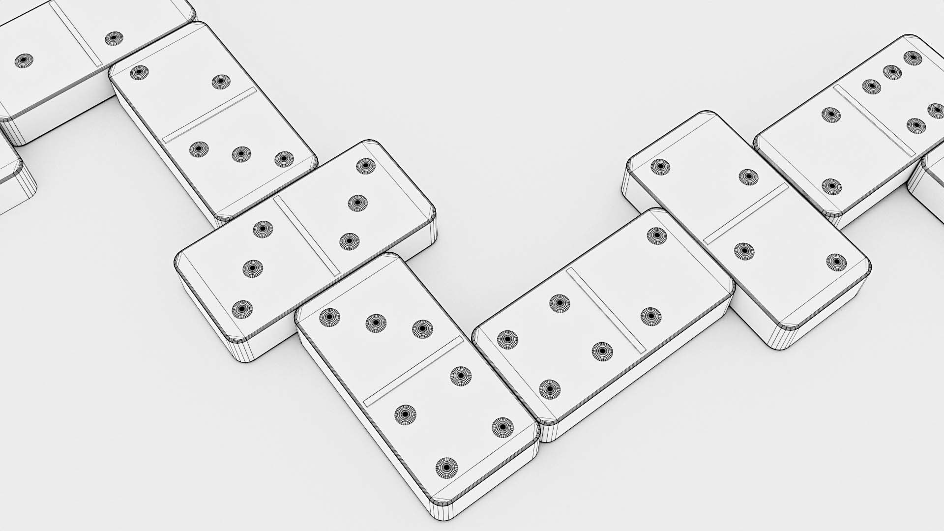 Domino 3D Model - TurboSquid 2348513