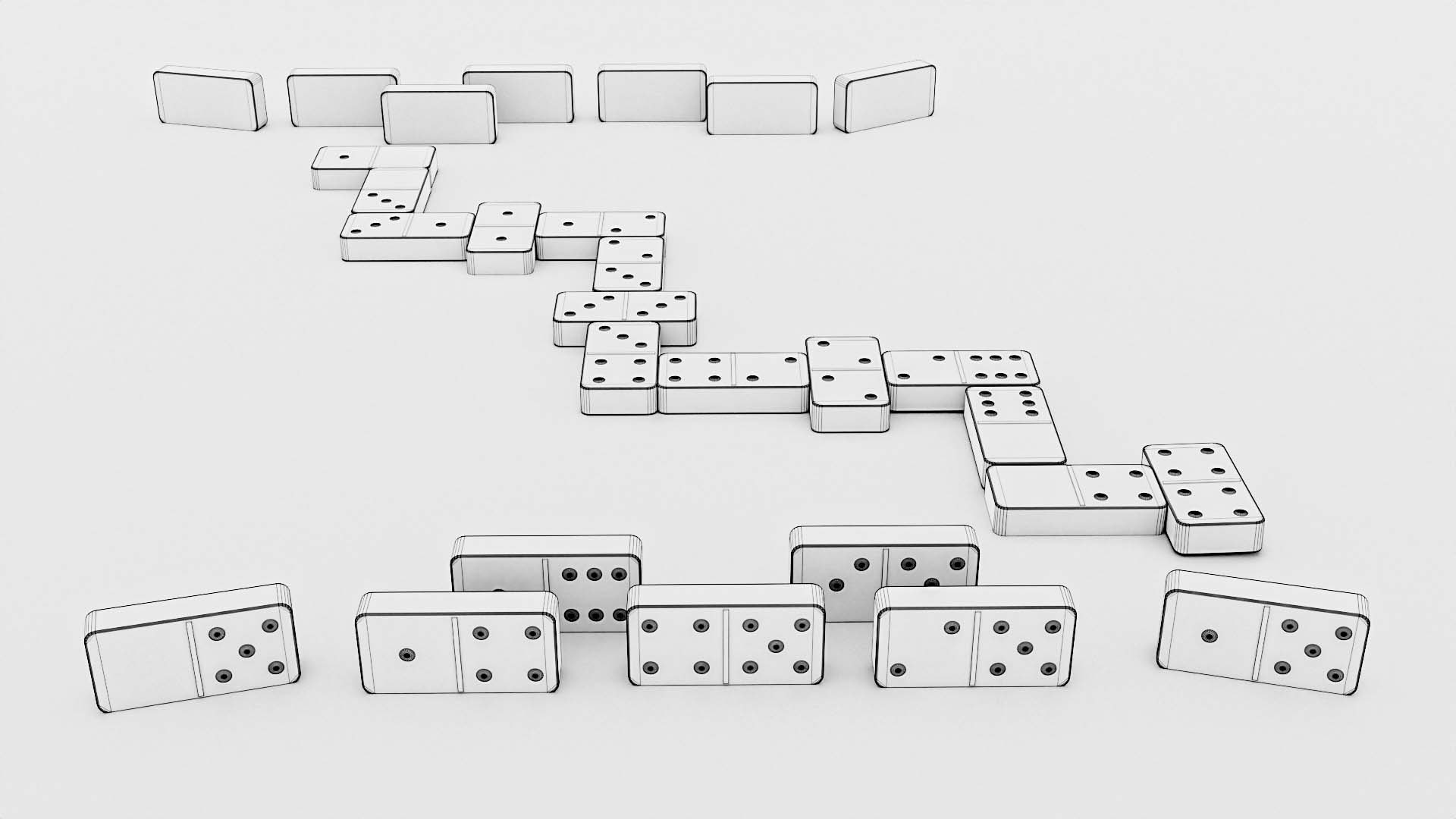 Domino 3D Model - TurboSquid 2348513