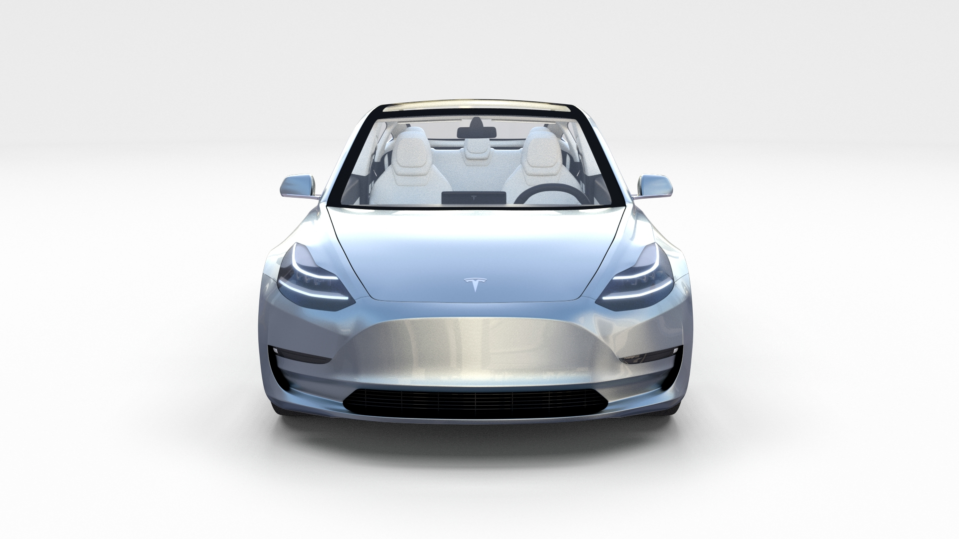Pack 3 Tesla Interior 3D Model - TurboSquid 1154198
