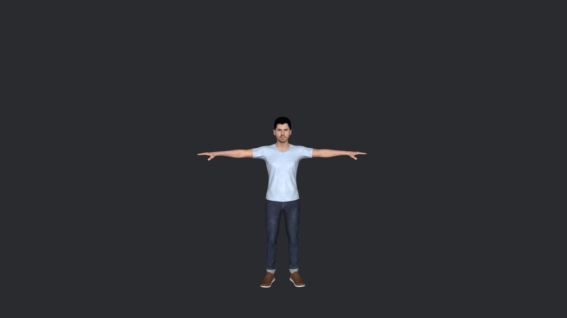3D German Garmendia Hyper Realistic Full Body Fully Rigged 3D Character ...