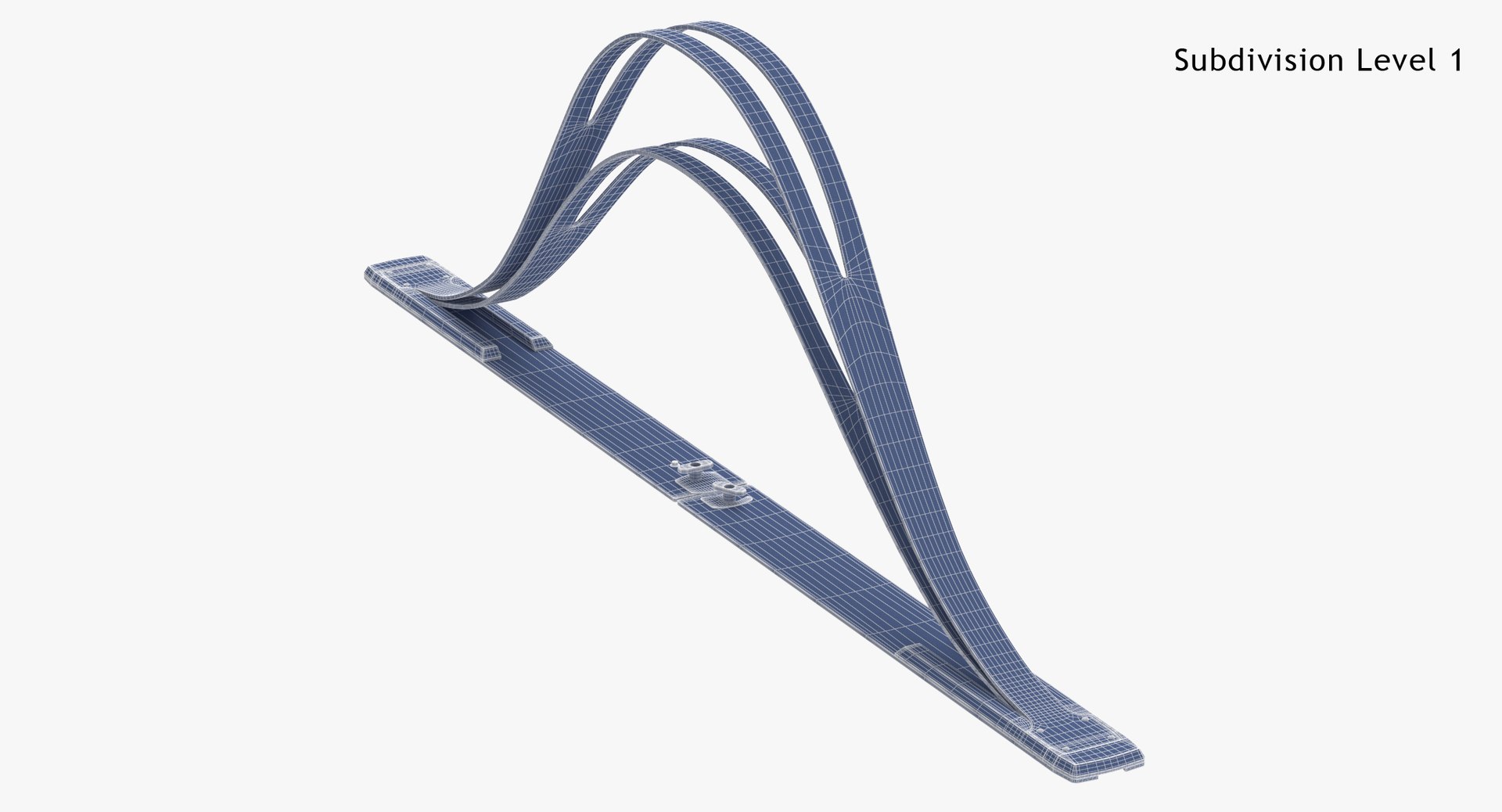 3D Bike Lane Dividers 02 model - TurboSquid 1912036