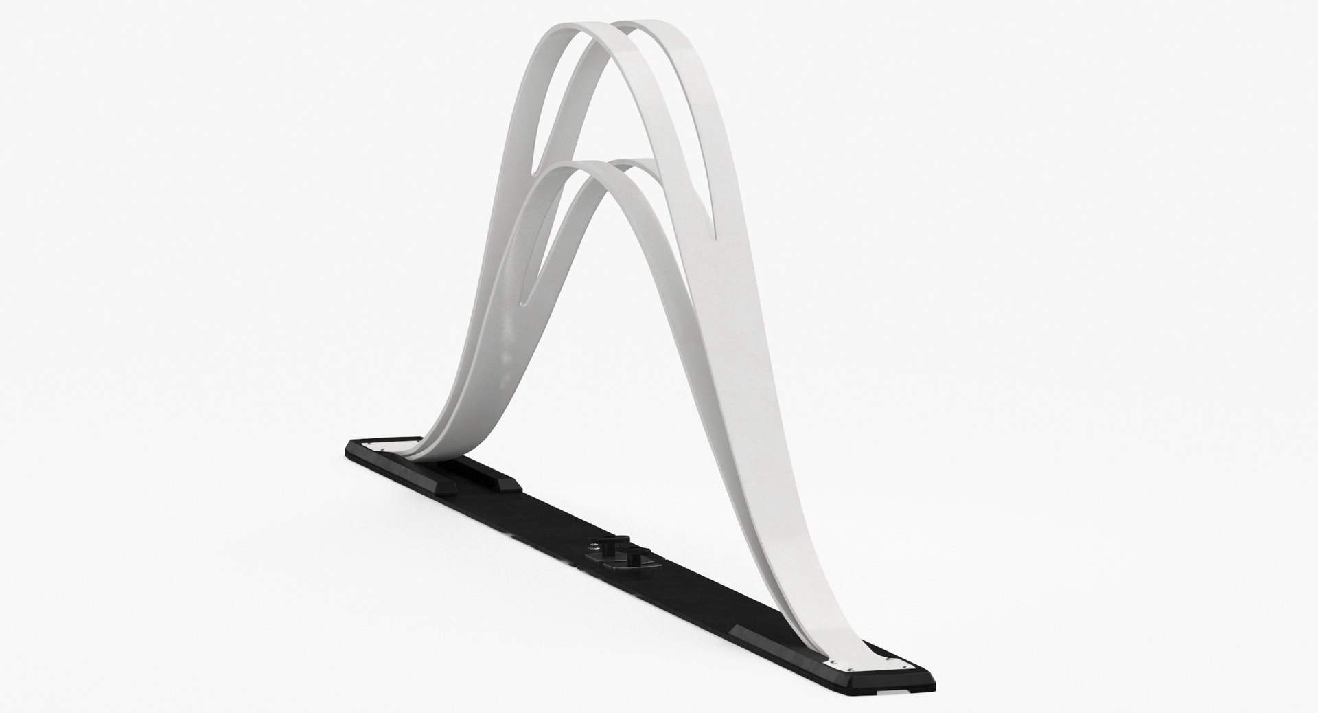 3D Bike Lane Dividers 02 Model - TurboSquid 1912036