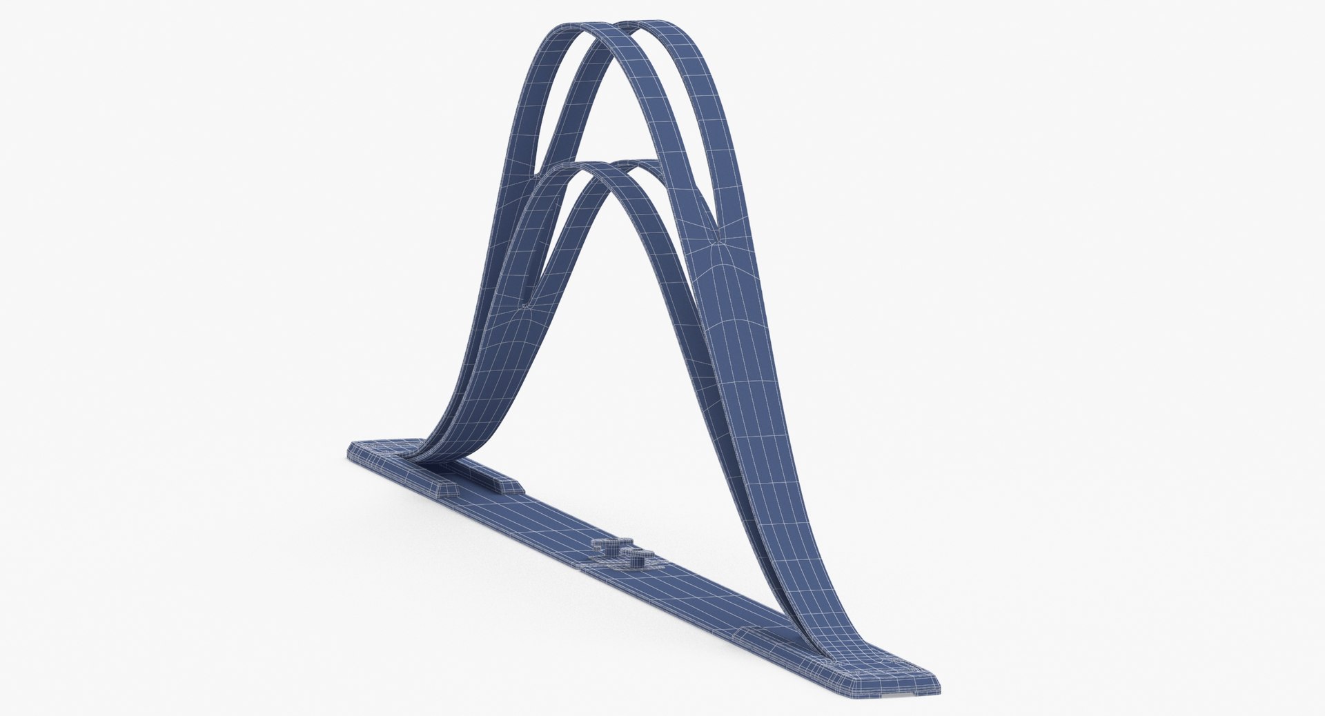 3D Bike Lane Dividers 02 Model - TurboSquid 1912036