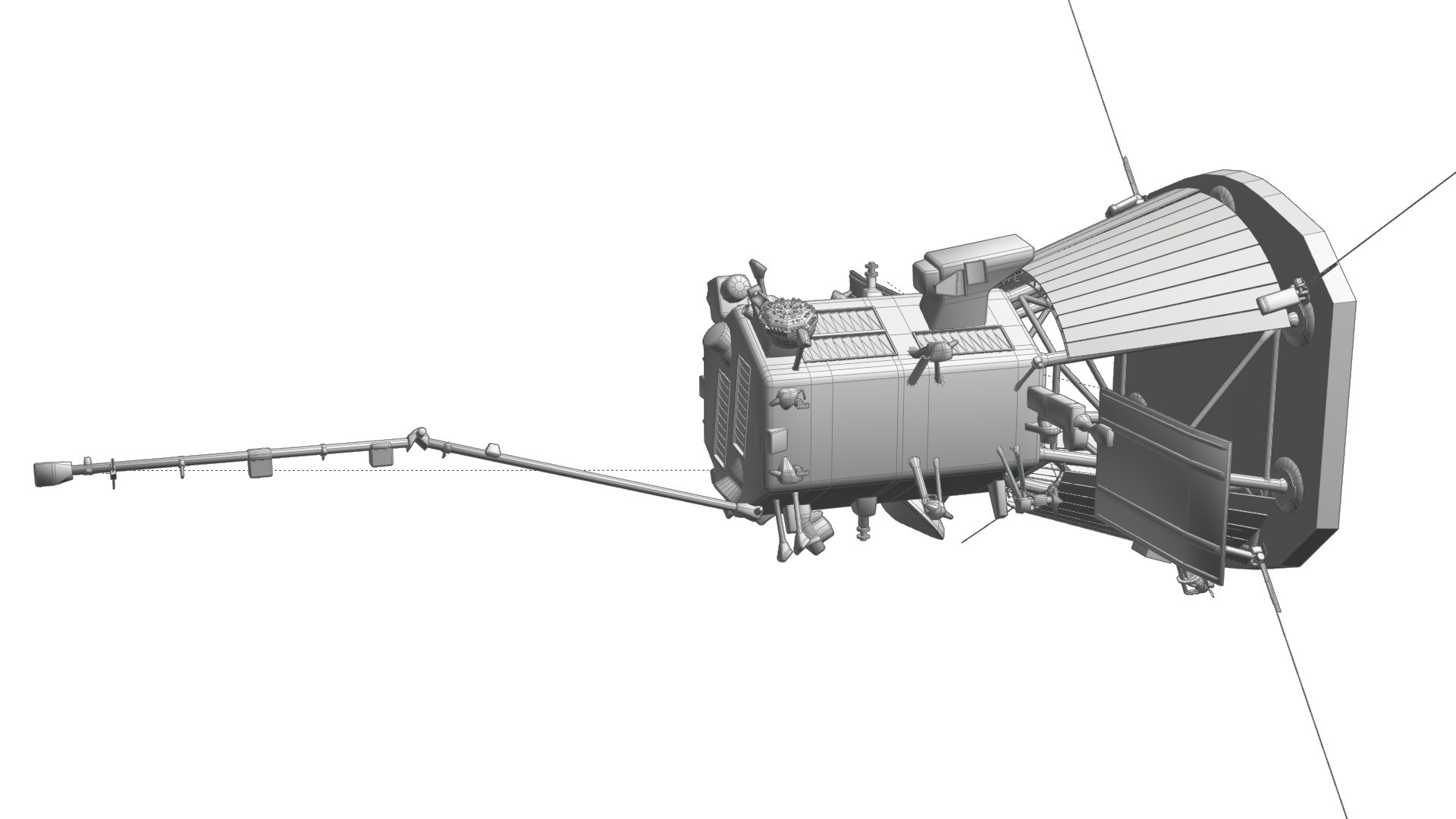 Parker-Solar-Probe 3D Model - TurboSquid 1754959