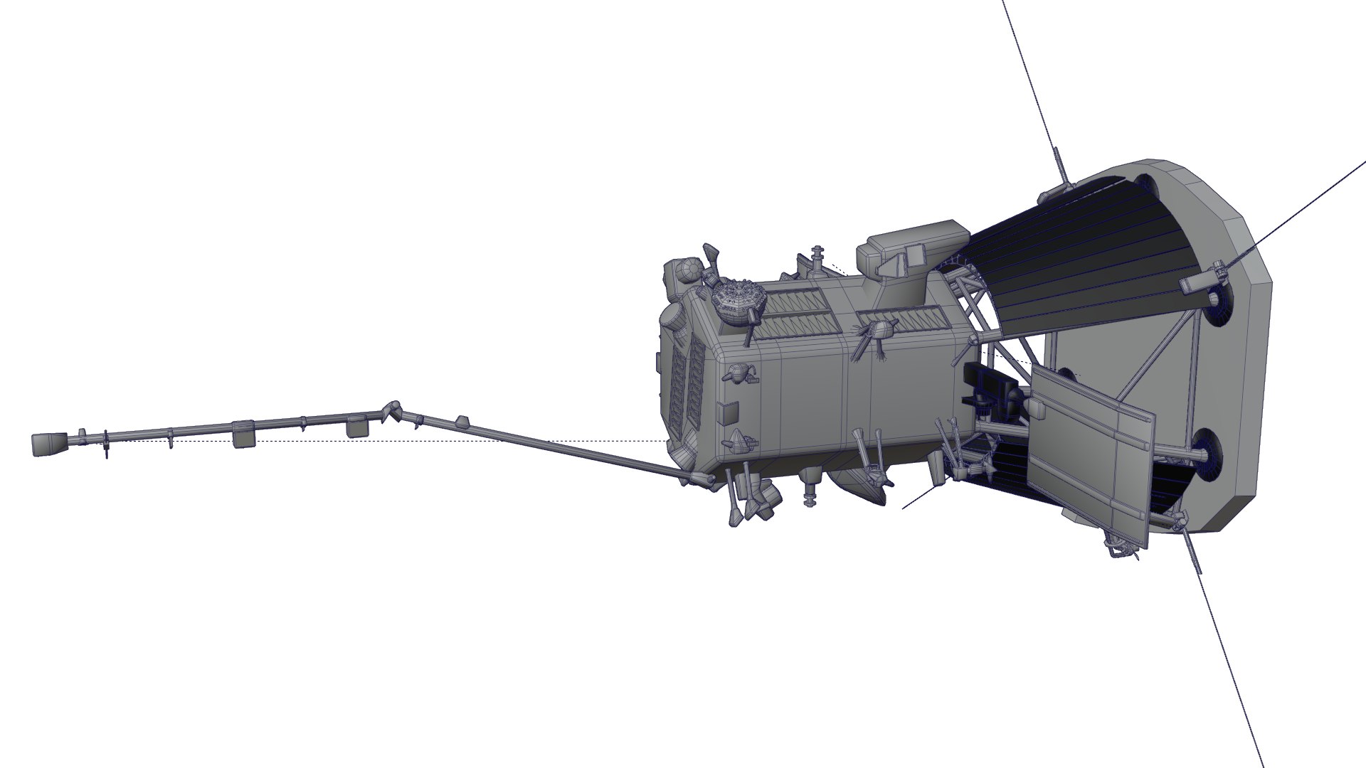 Parker-Solar-Probe 3D Model - TurboSquid 1754959