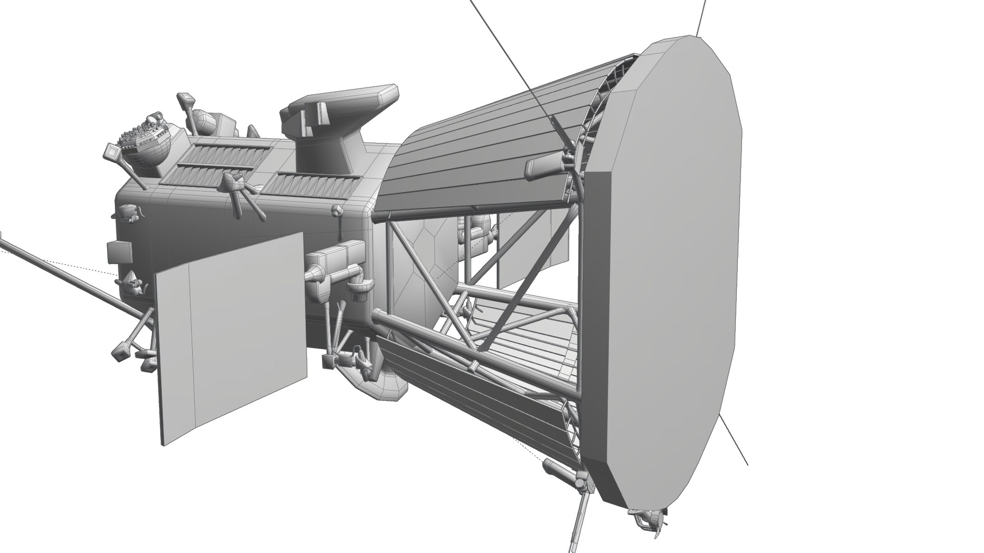 Parker-Solar-Probe 3D Model - TurboSquid 1754959