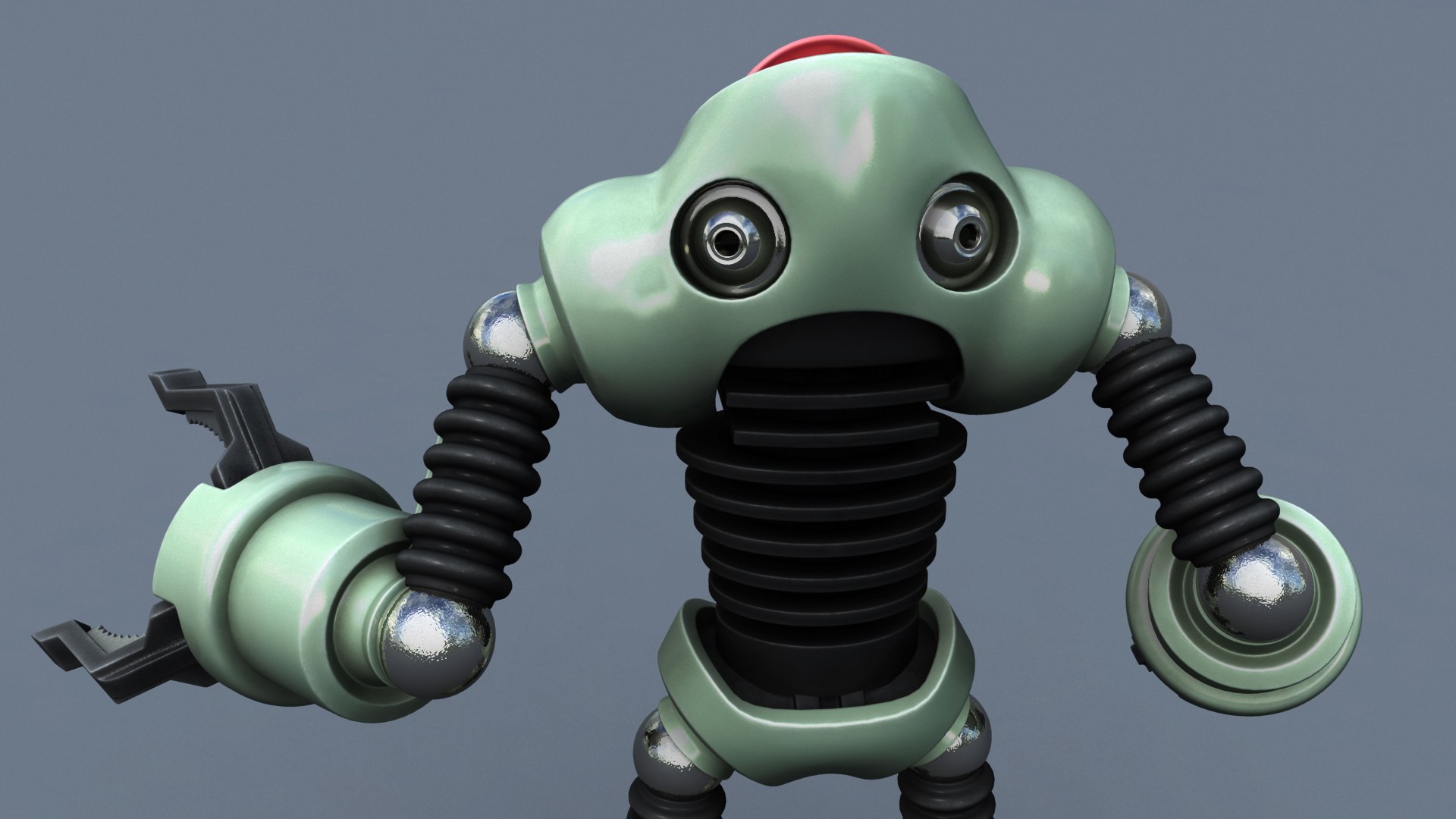 Ma Rigged Toons Robot