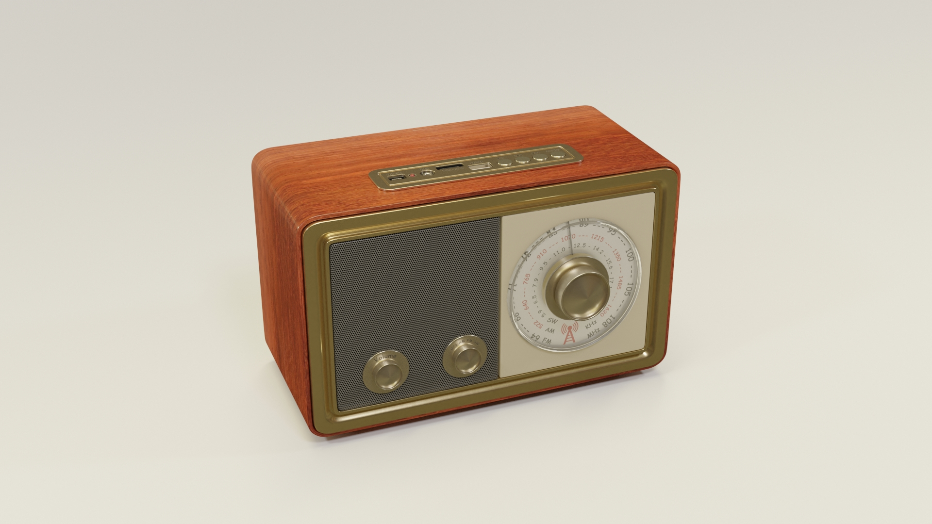 3D Model Radio - TurboSquid 2232920