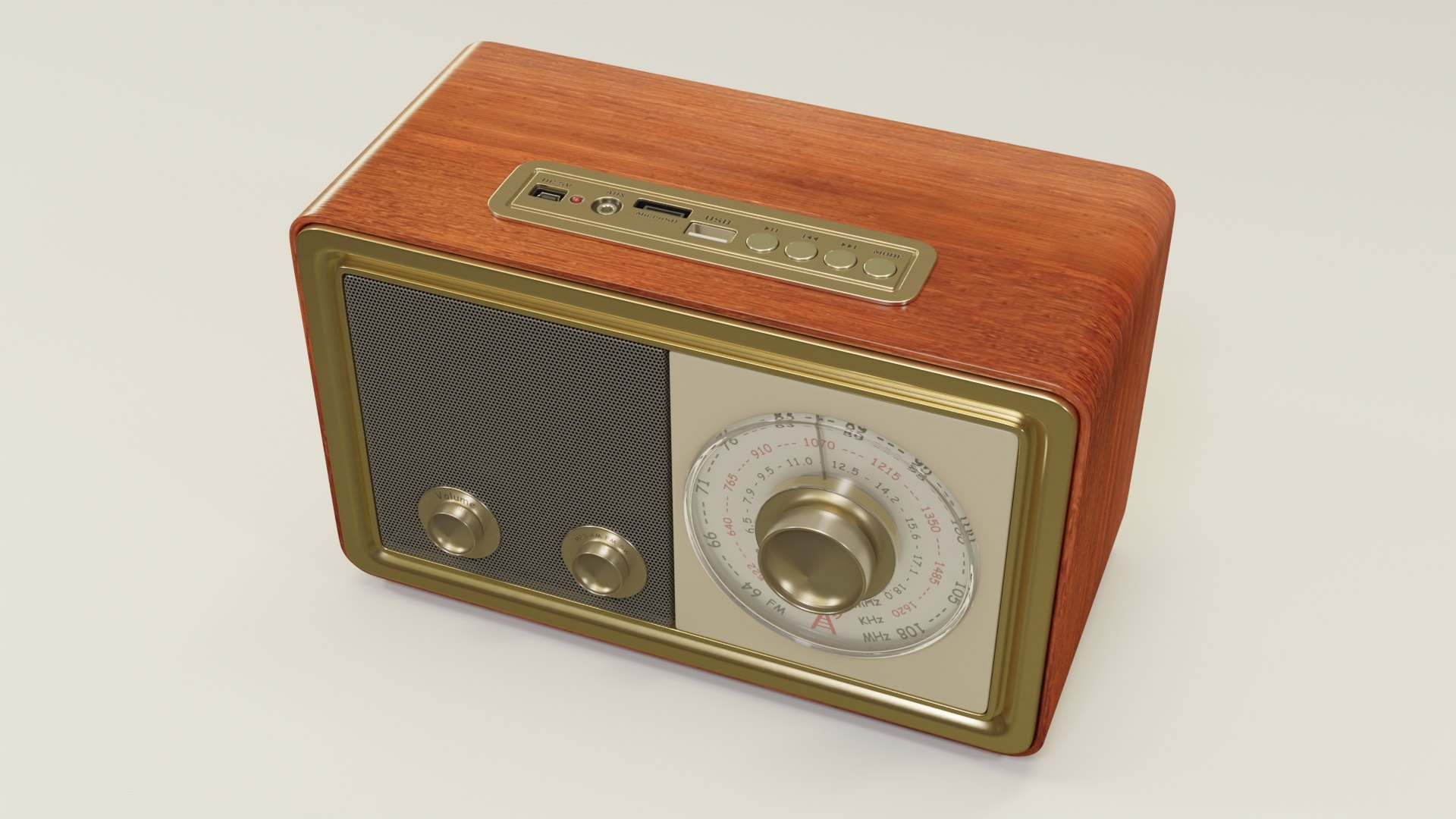3D Model Radio - TurboSquid 2232920