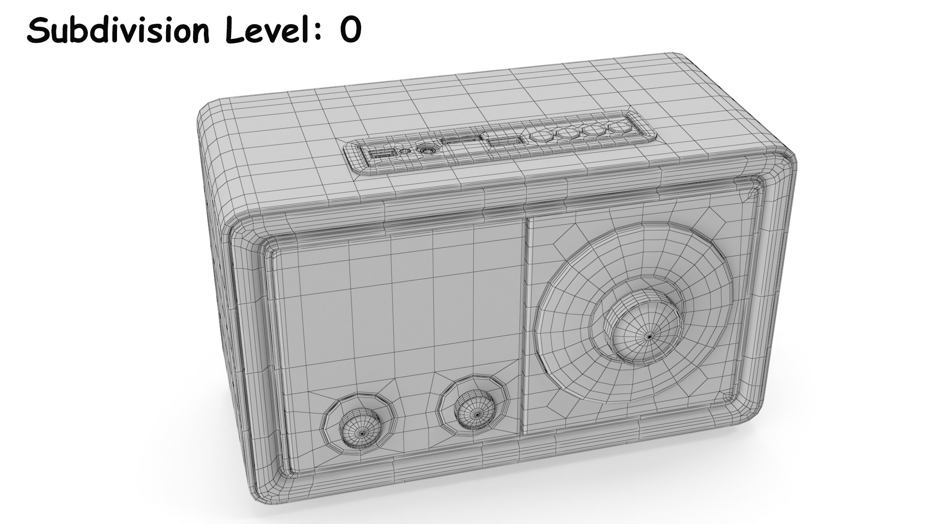 3D Model Radio - TurboSquid 2232920