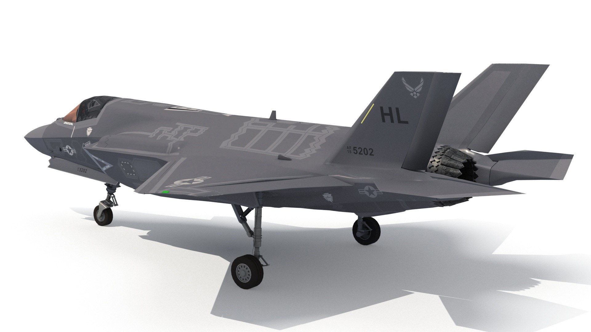 3D model F-35 Lightning USAF - TurboSquid 1835097