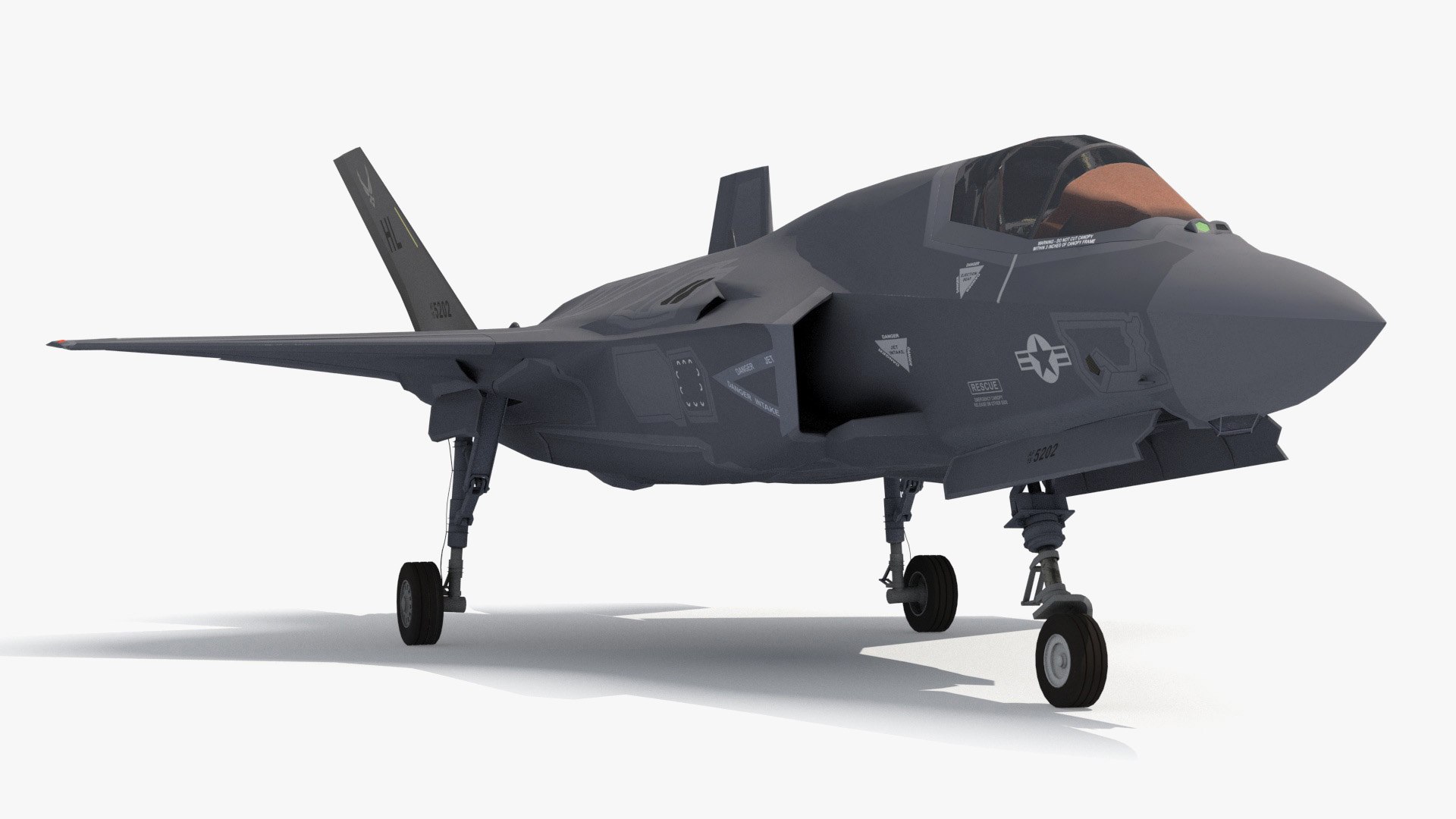 3D model F-35 Lightning USAF - TurboSquid 1835097