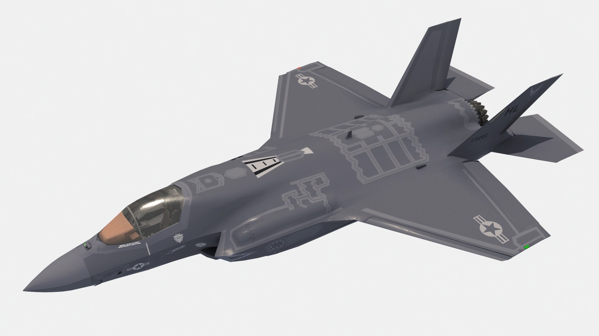 3D model F-35 Lightning USAF - TurboSquid 1835097