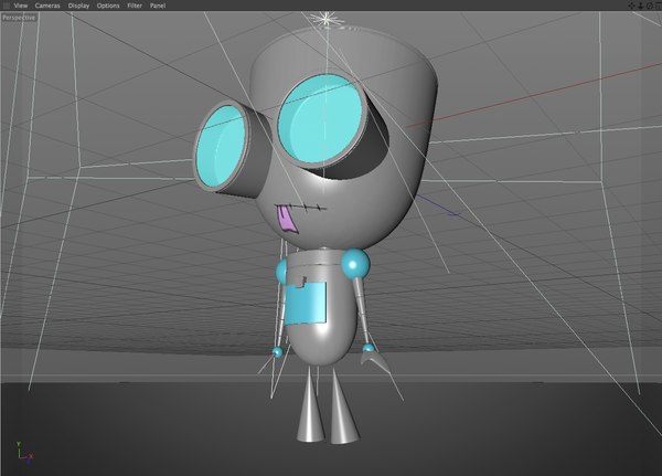 modelo 3d Invader Zim GIR gratis - TurboSquid 854392