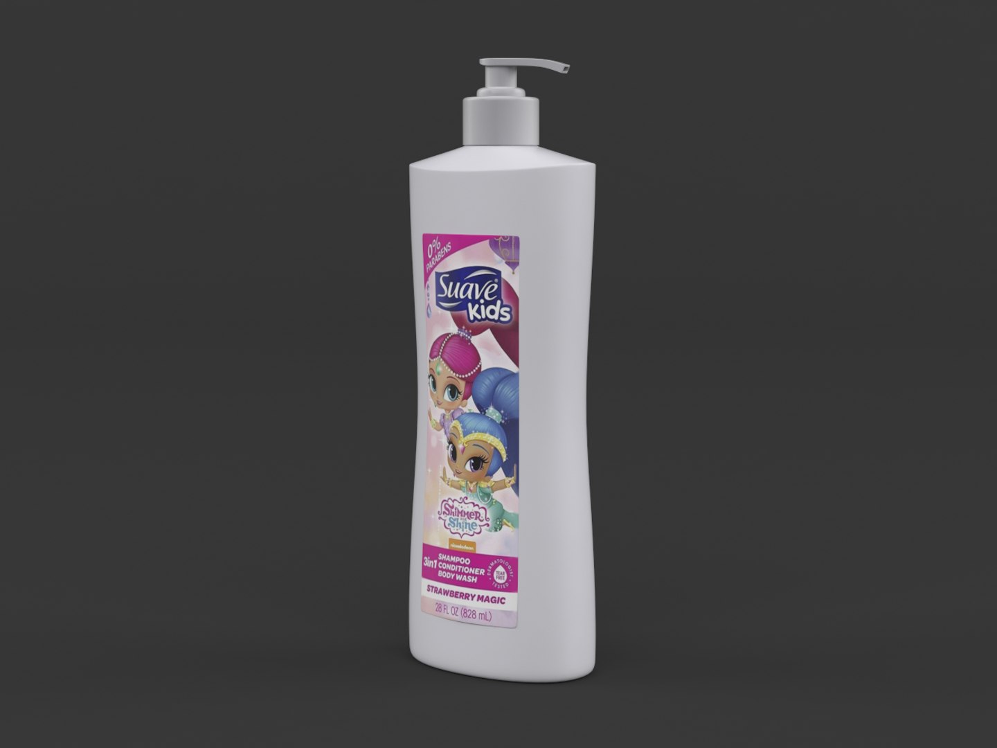 Suave Kids Shampoo Conditioner 3D Model - TurboSquid 1478469
