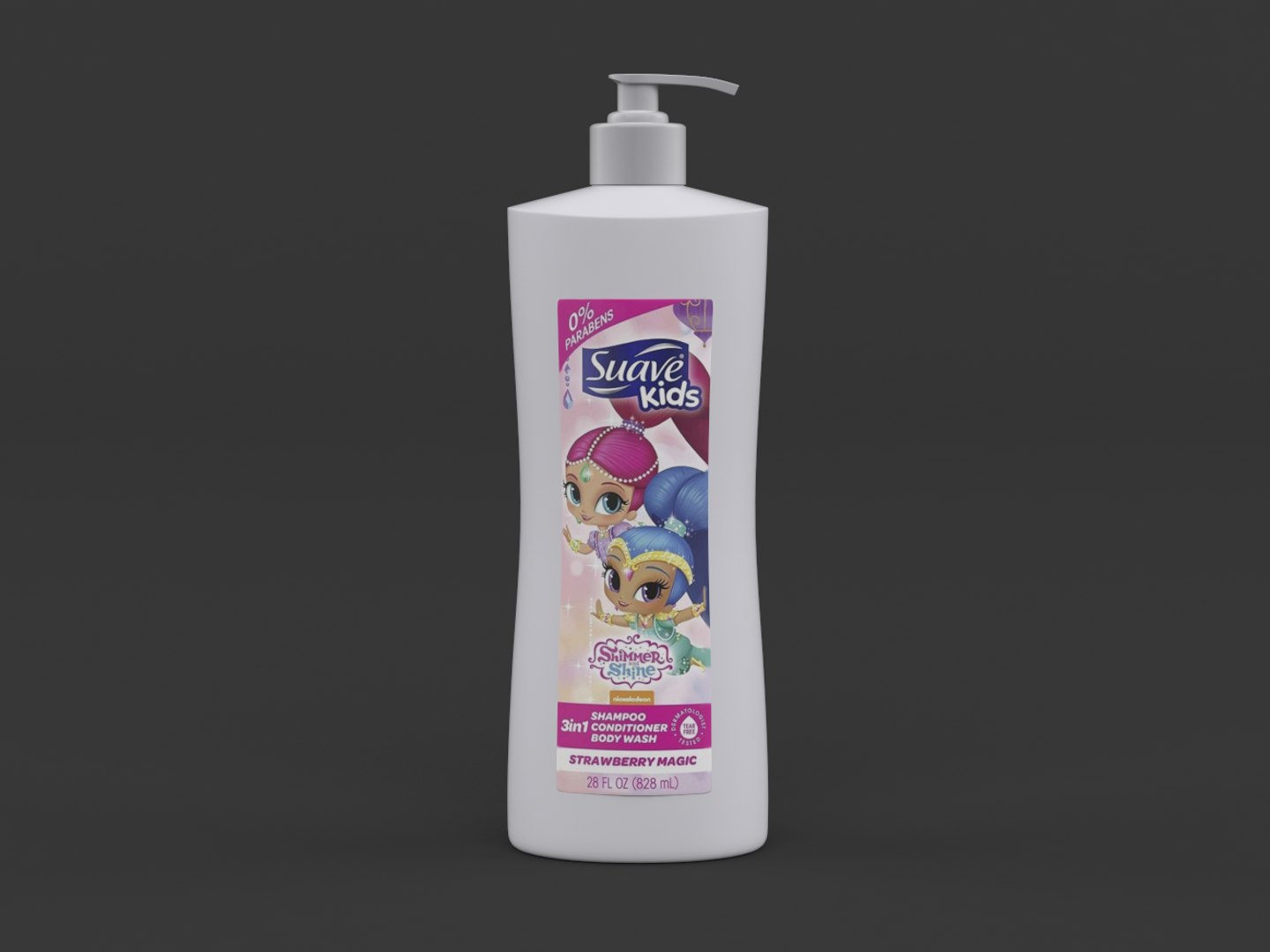 Suave Kids Shampoo Conditioner 3D Model - TurboSquid 1478469
